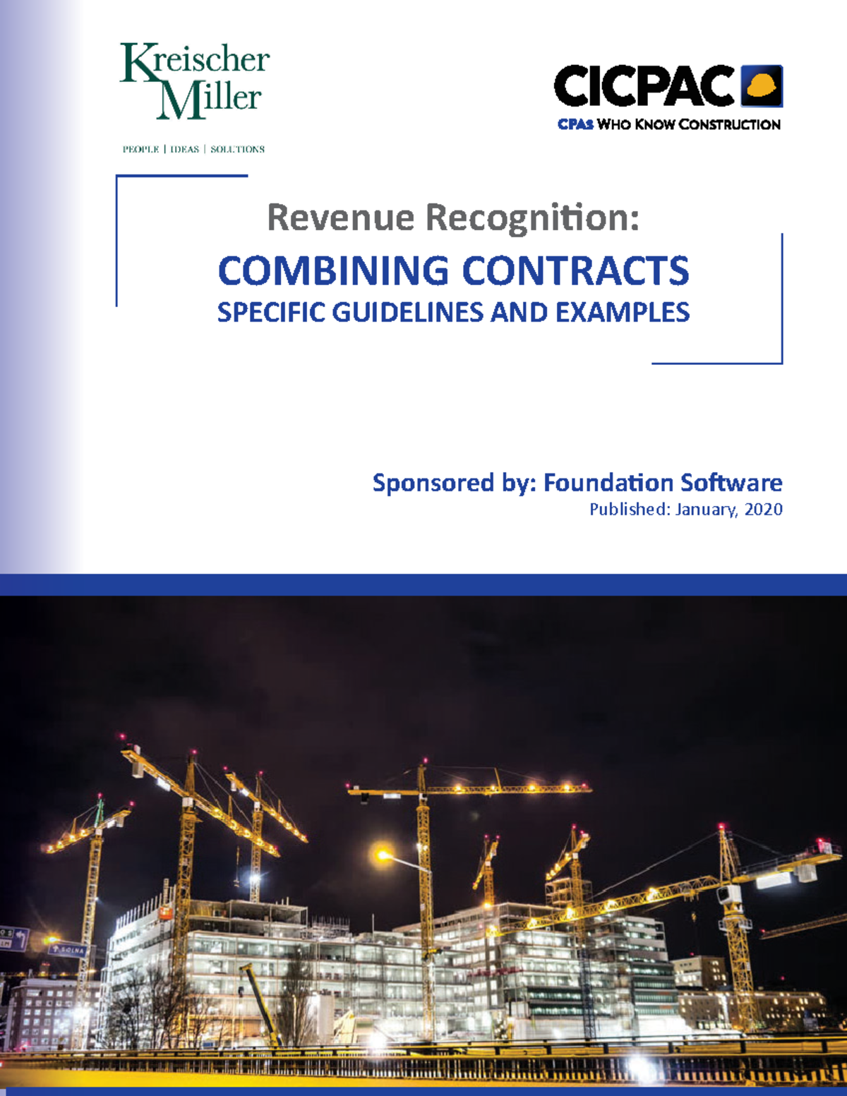 Combining-Contracts-Whitepaper Kreischer Miller - Revenue RecogniƟon ...