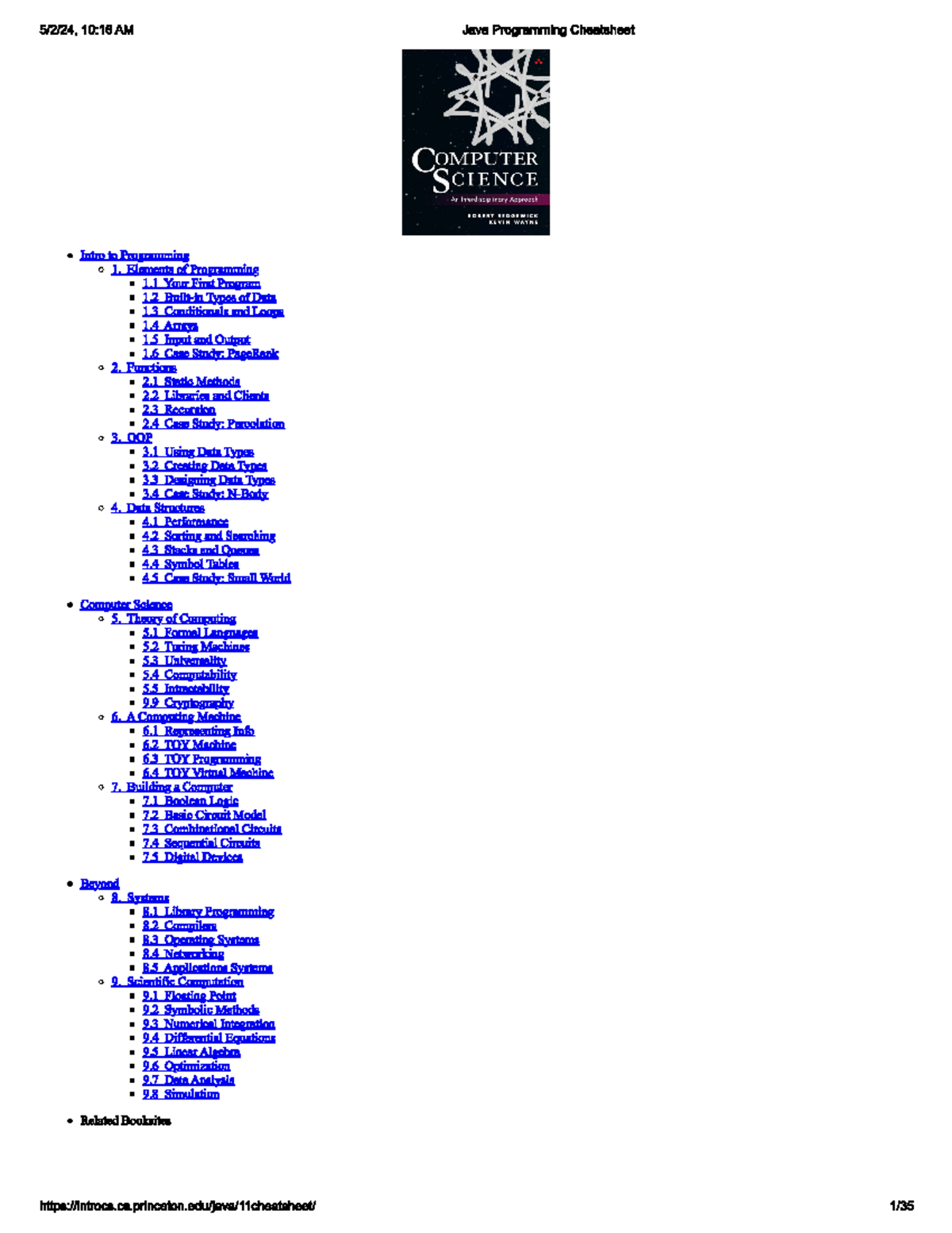 Chw=eatsheet java - B.tech - Studocu