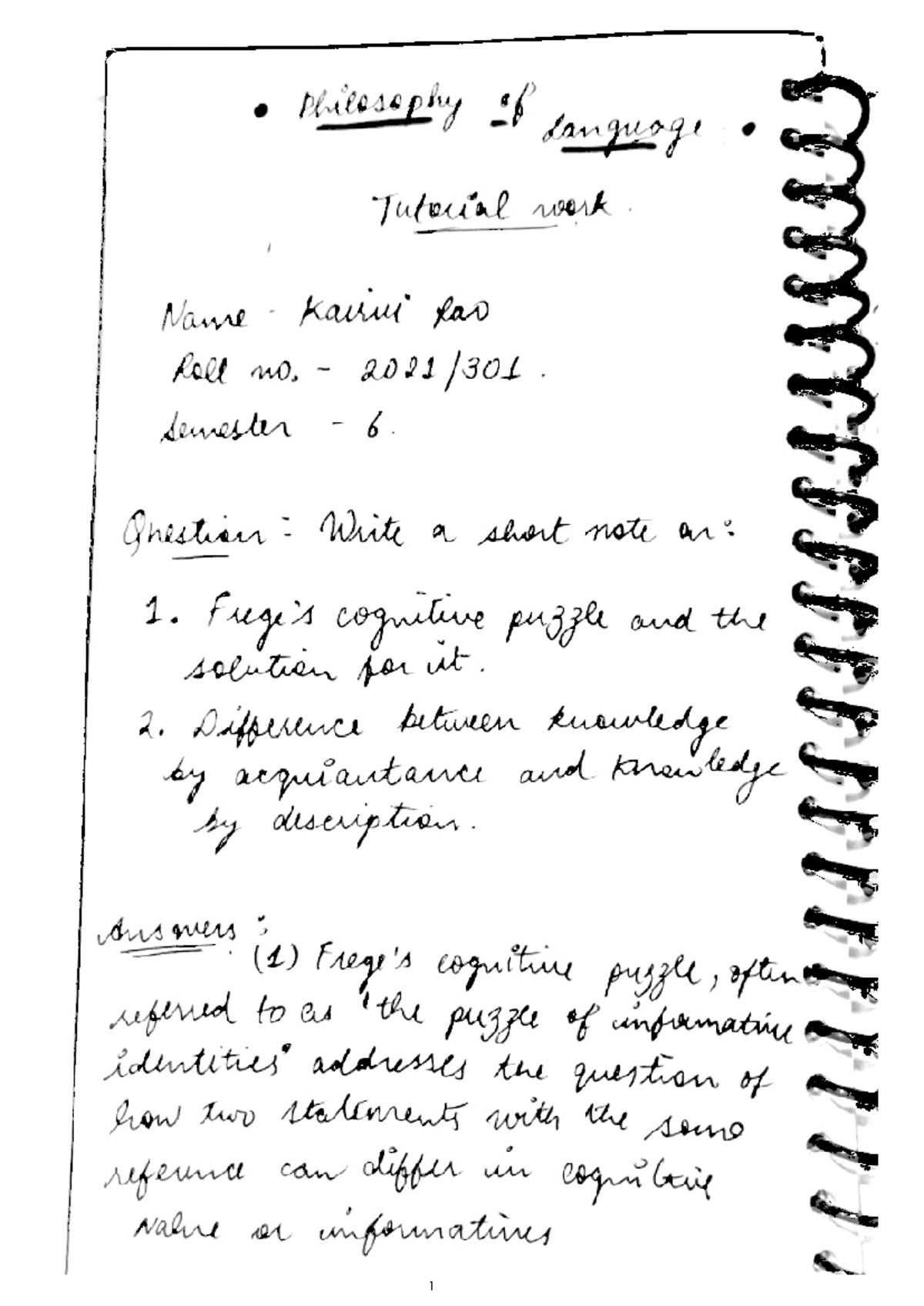 Tutorial work POL - Studocu
