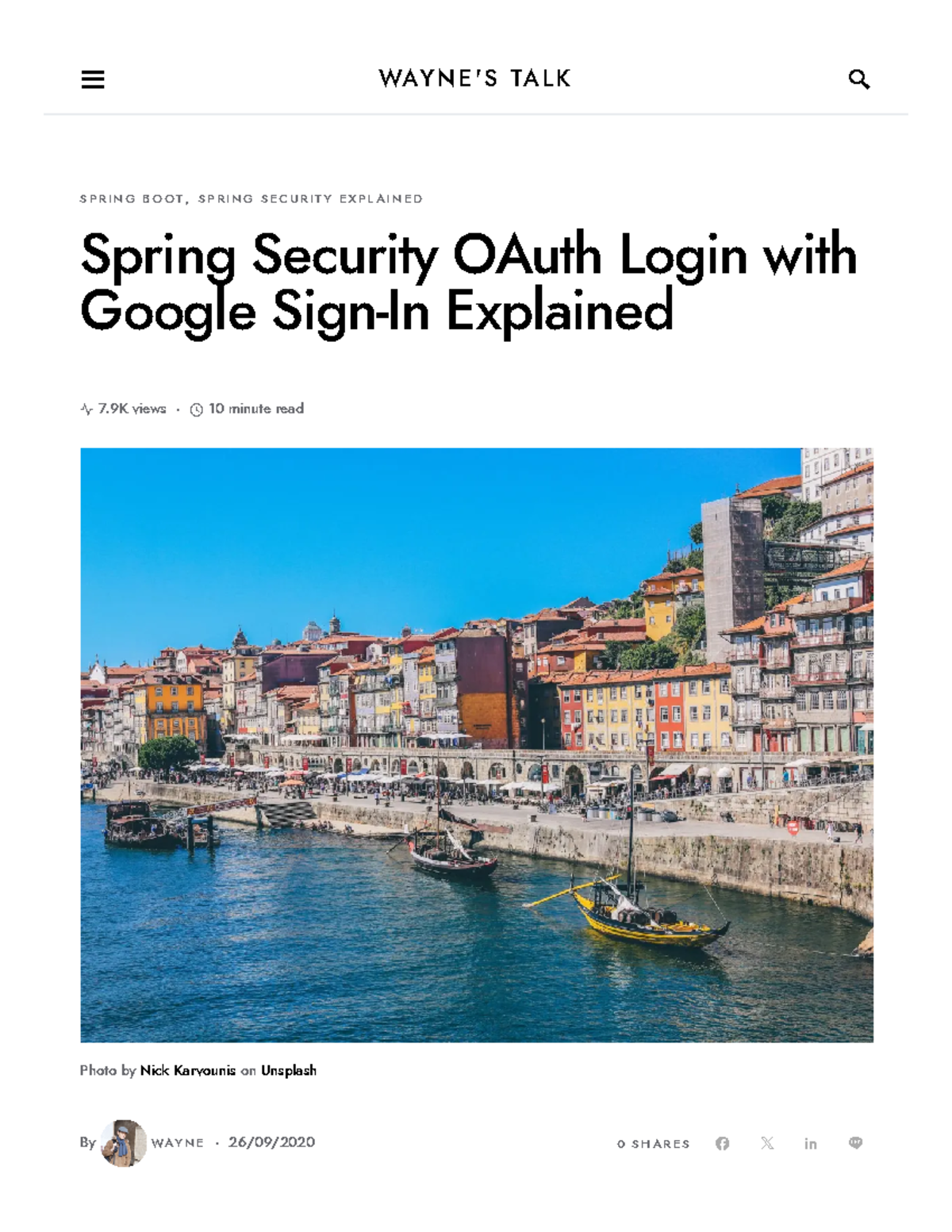 Spring Security OAuth Login with Google Sign-In Explained - And, take Google Sign-In as an ...