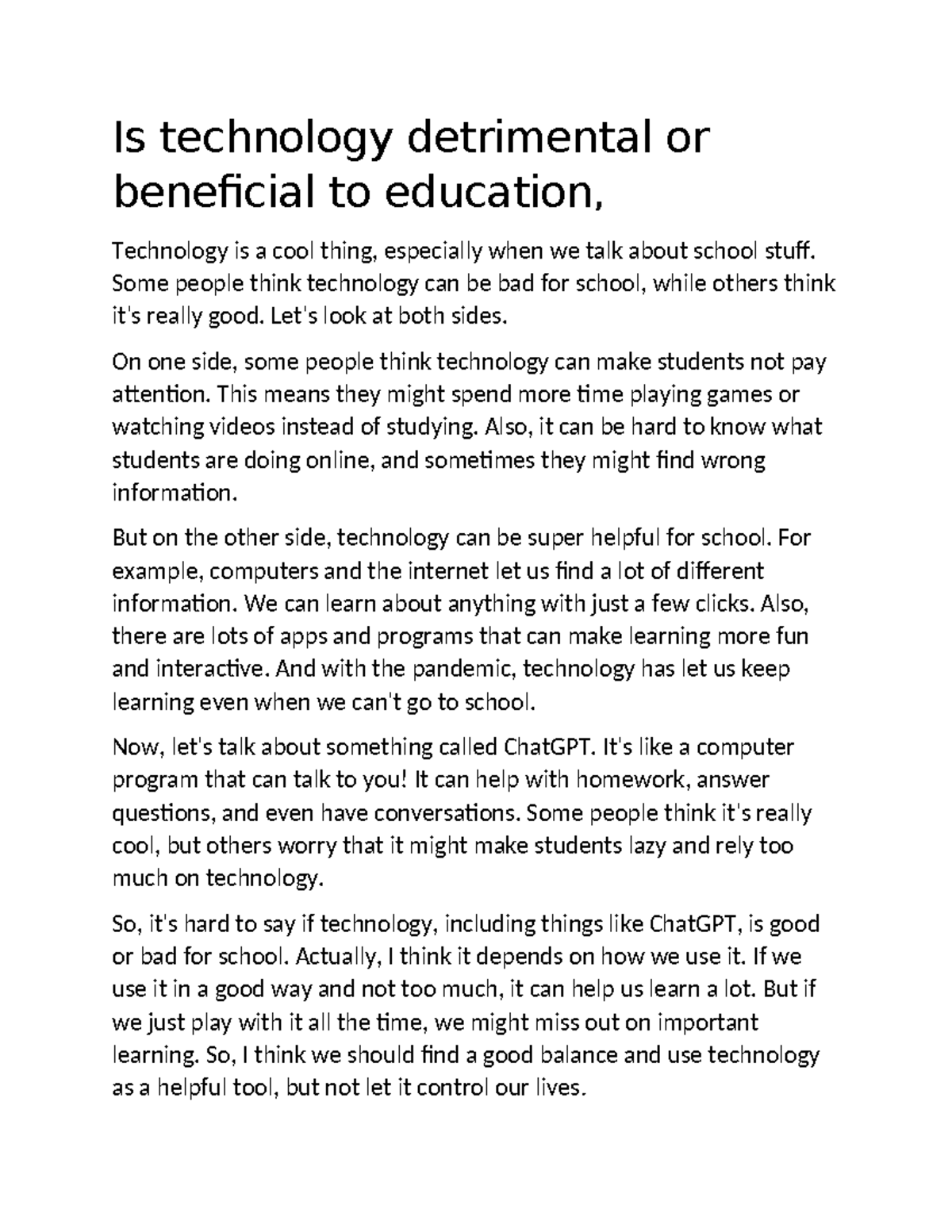 Is technology detrimental or beneficial to education - Is technology ...