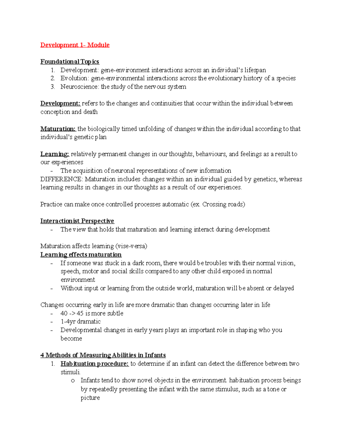 Development 1 & 2 - HILJK OKJOIJPO - Development 1- Module Foundational ...