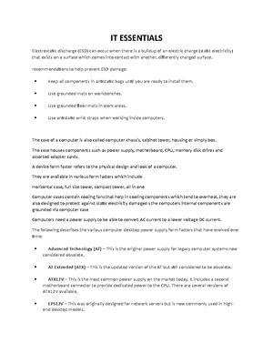 Transcript - Information Technology - Studocu