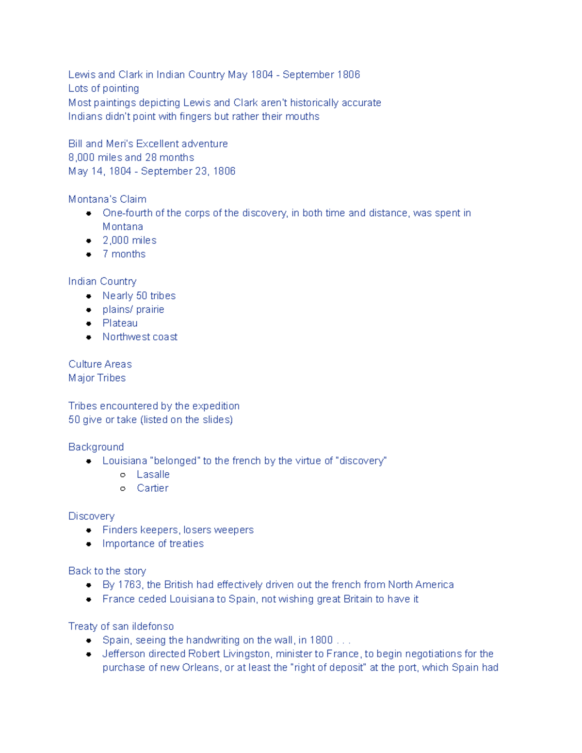 October 10 - Walter Fleming - Lewis and Clark in Indian Country May ...