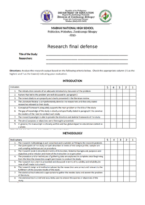 Evaluation TOOL 2024 SHS Inset - Rubric for Teacher-Participant’s ...