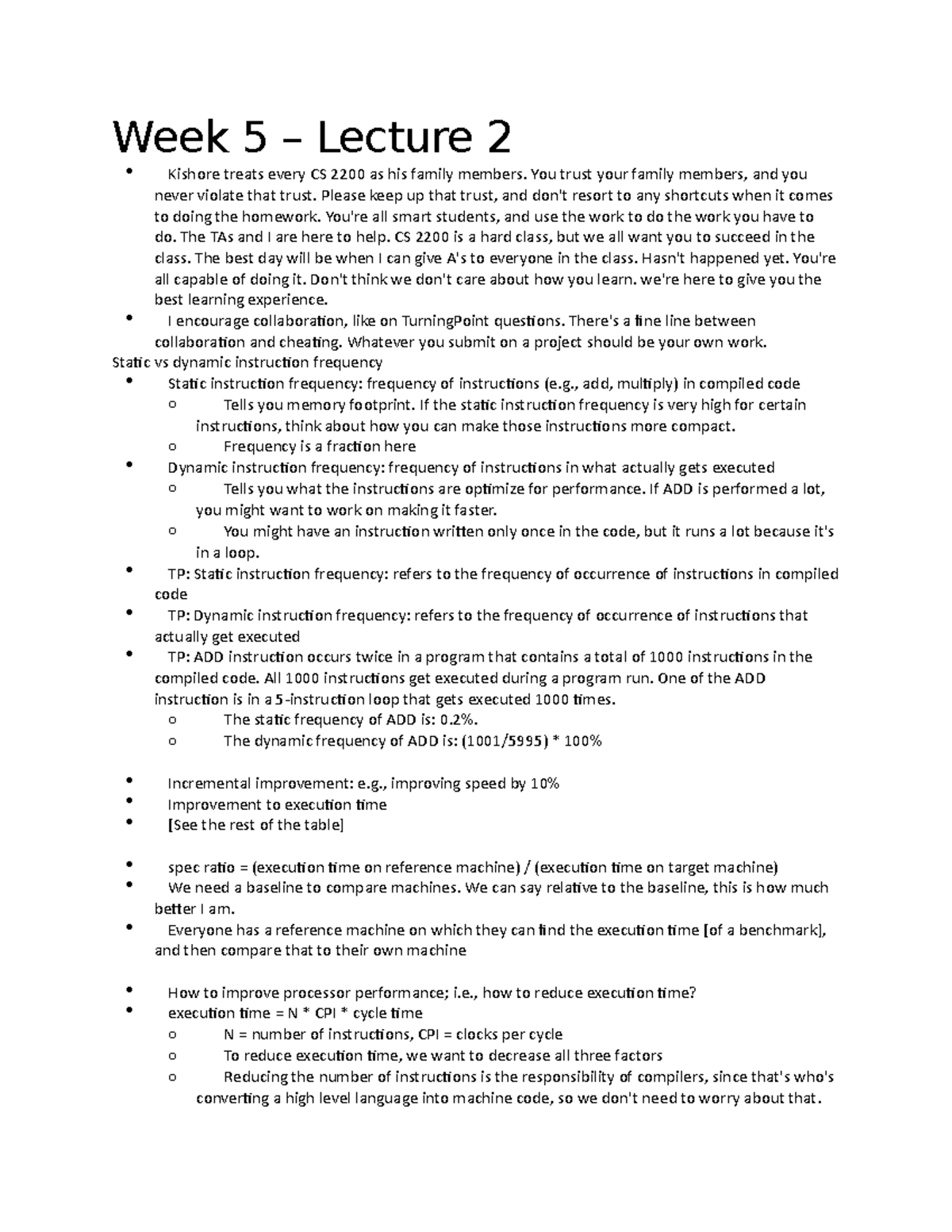 Week 5 – Lecture 2 - Fall 2019, Umakishore Ramachandran - Week 5 ...