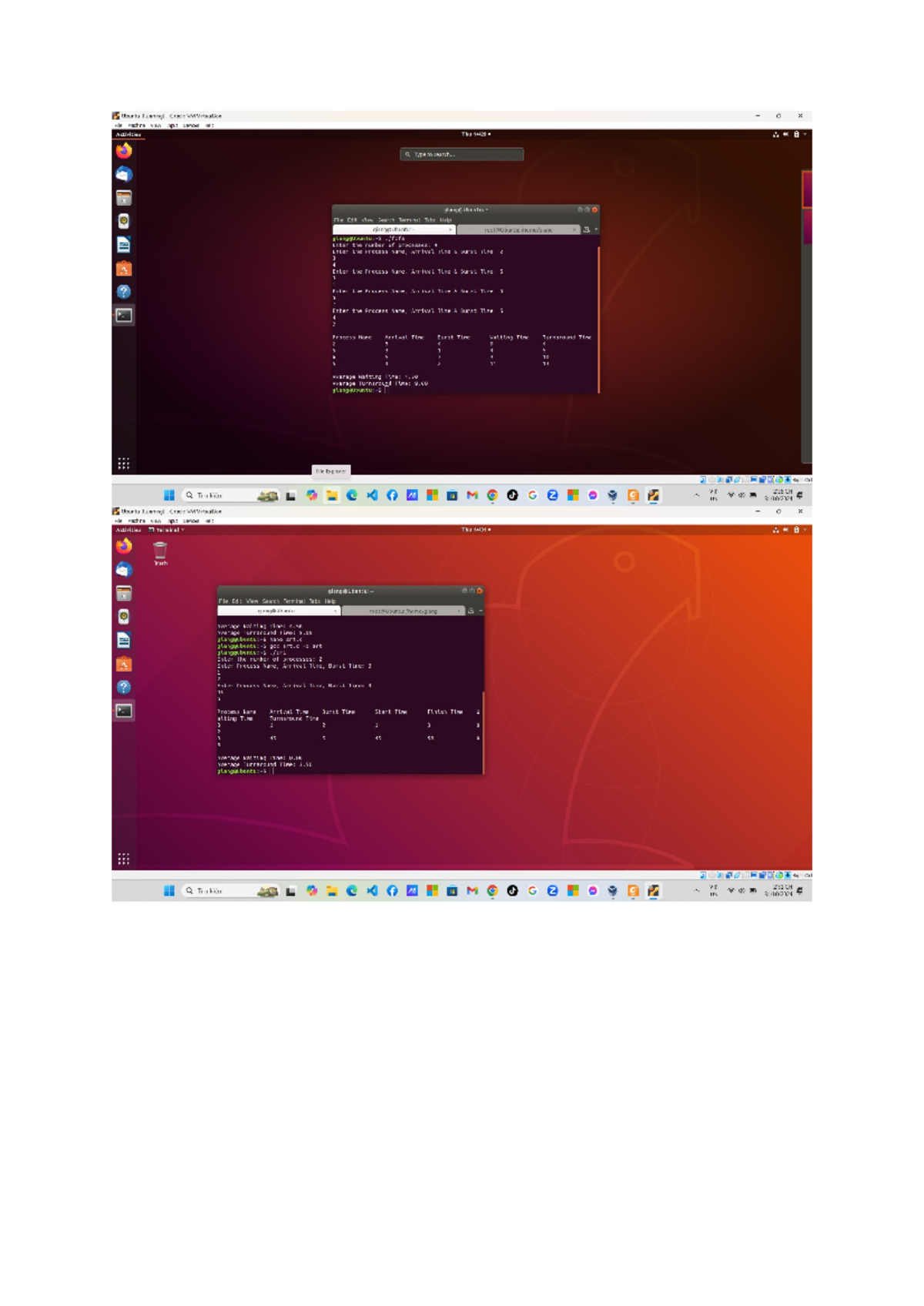 Khongthilegiang 23IT - bt th - Ubuntu Oracle VM VirtualBox X Machine View Input Devices Help ...