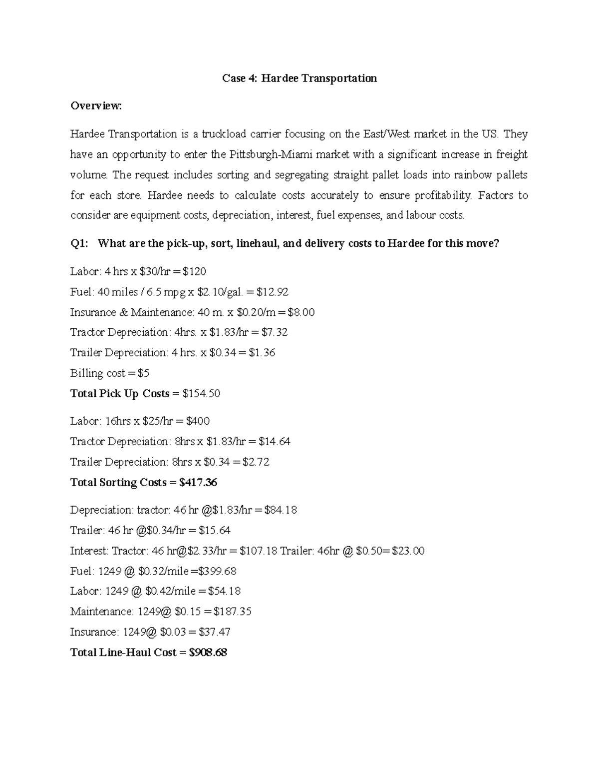 CASE 4 - business studies - Supply chain - UOL - Studocu