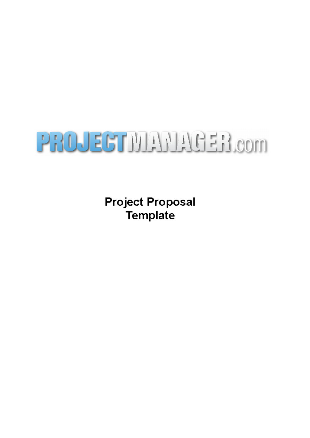 Project-Proposal-Template - Project Proposal Template Document Control Document Information ...
