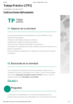 Trabajo Práctico 4 - Avanzado [TP4] Herramientas Matematicas I - Algebra 20-MAR-2023 20-MAY-2023 ...