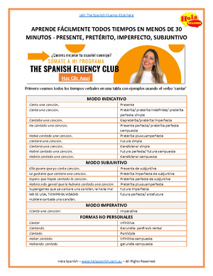 Spanish - A2 - A Level - Sixth Form (A Levels) - Studocu