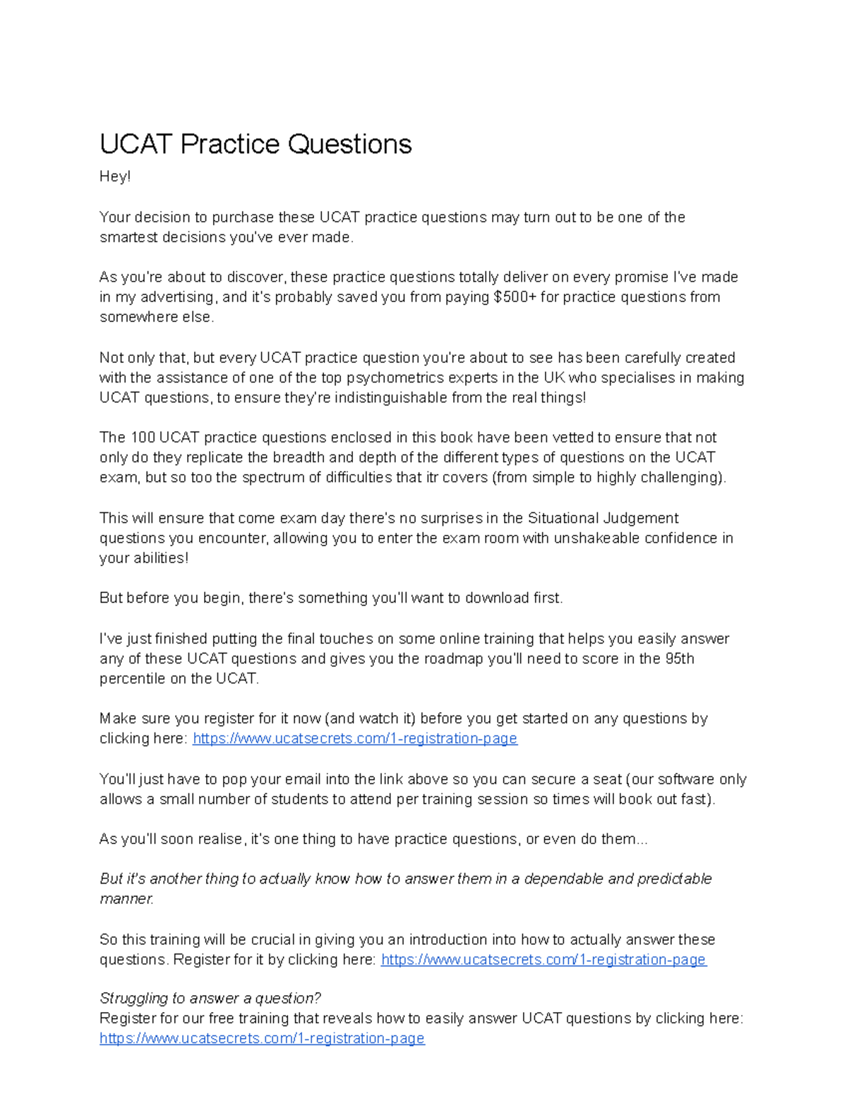 UCAT Practice Questions - As you’re about to discover, these practice ...
