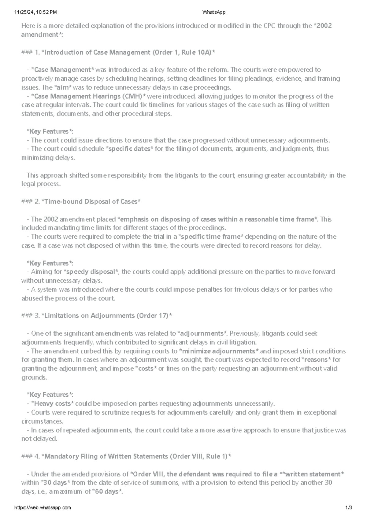 Amendment of CPC - cpc - Here is a more detailed explanation of the ...