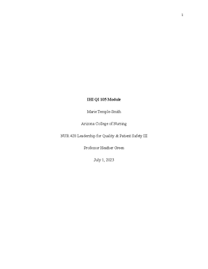 Module 3 Learning Guide - Module Reflection – In the box below, reflect ...