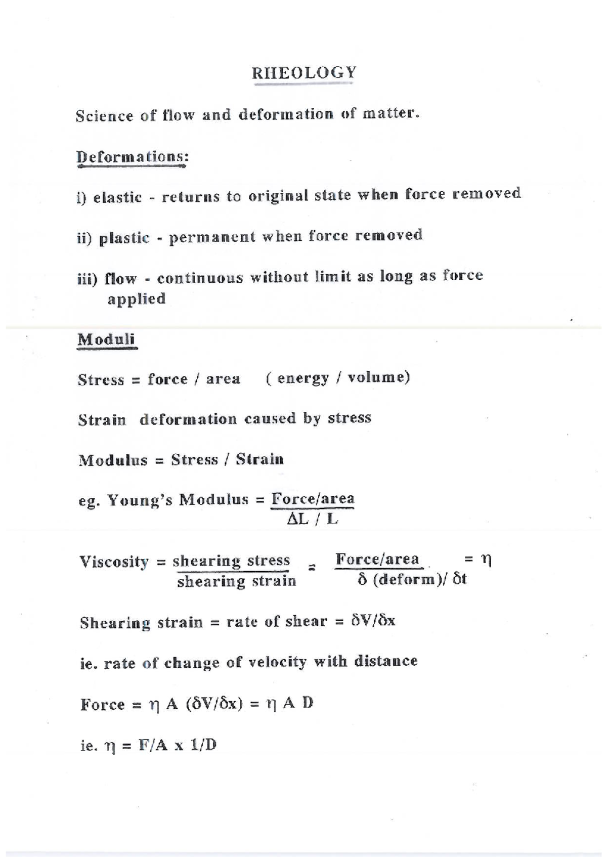 Rheology Lecture Notes 7 Warning Decodescan Unexpected Mcu Data Current Marker Is Ffff