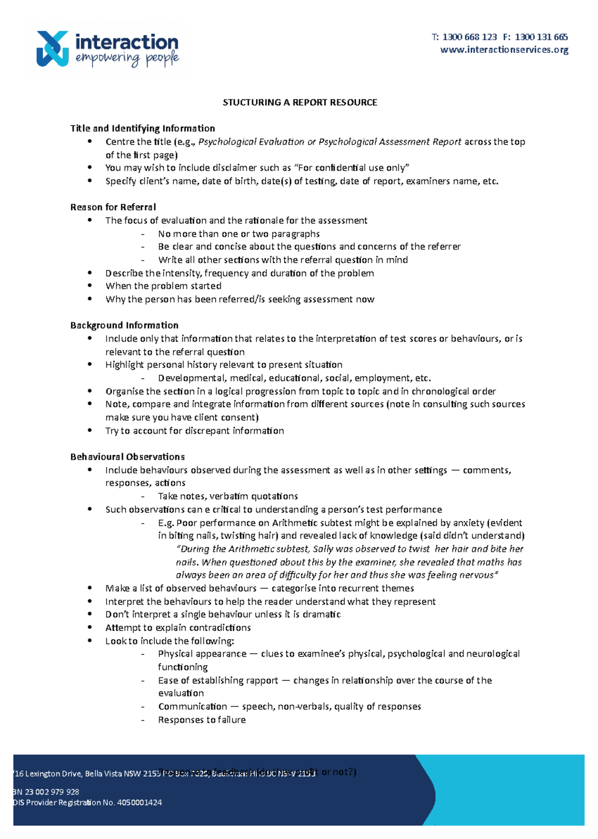 Structuring A Report Resource - 6/16 Lexington Drive, Bella Vista NSW ...