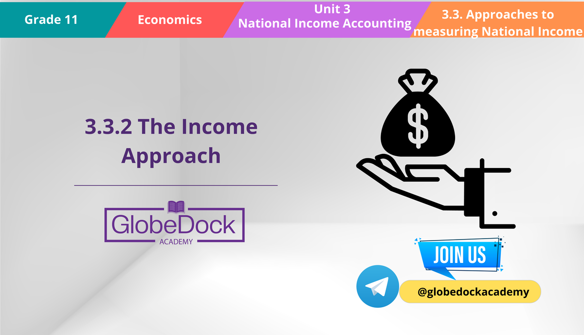 3.3.2 The Income Approach - Grade 11 Economics Unit 3 National Income ...