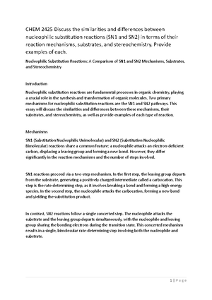 CHEM 2425 Explain the concept of chemical equilibrium and how it can be ...