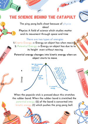 Illustration Aesthetic Physics Blank Paper A4 Document - There are two ...