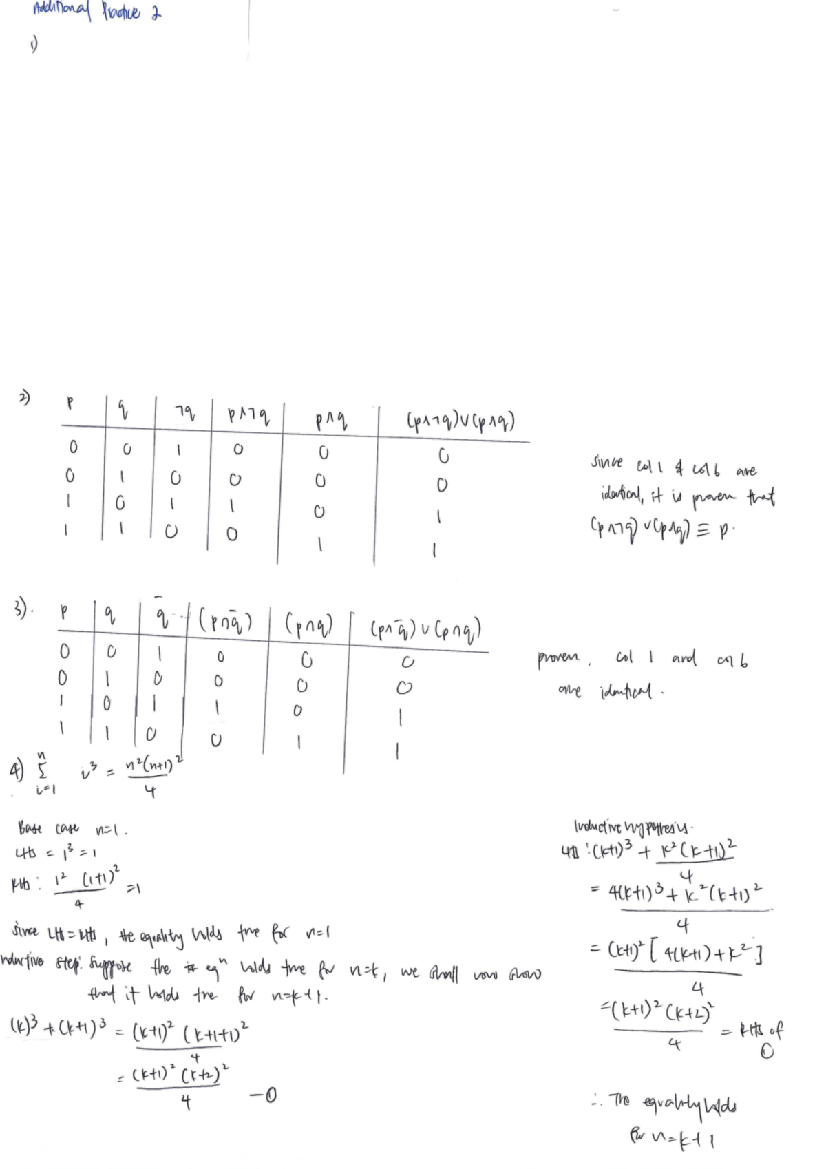 Additional practice 2 - add prac 2 - MH1812 - Studocu