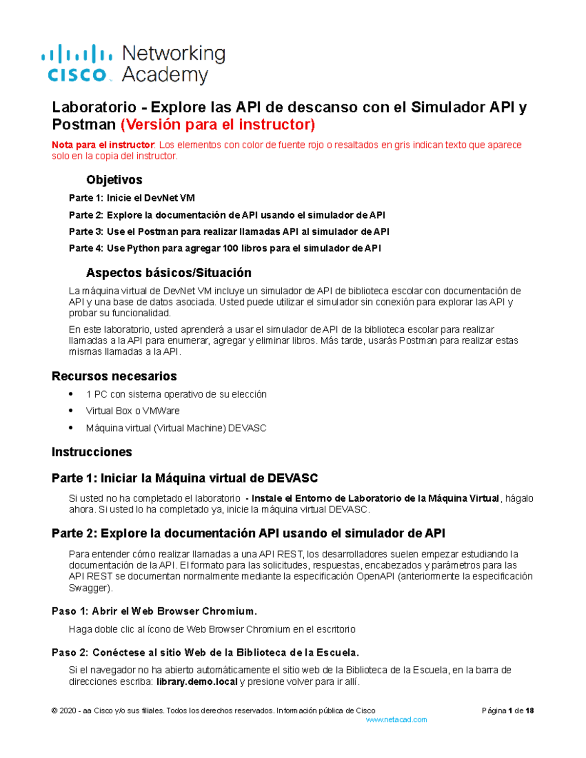 4.5.5 Lab - Explore REST APIs with API Simulator and Postman - ILM ...