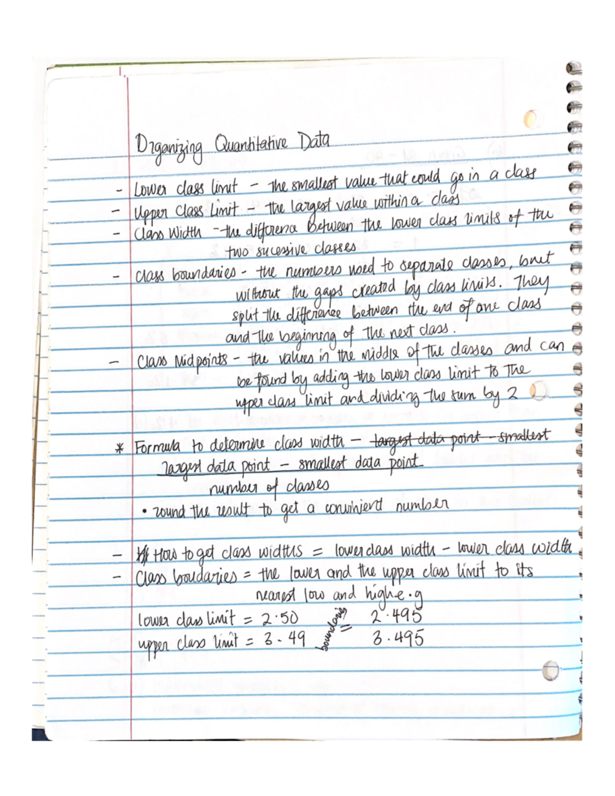 Organization Of Quantitative Data - MATH 153 - Studocu