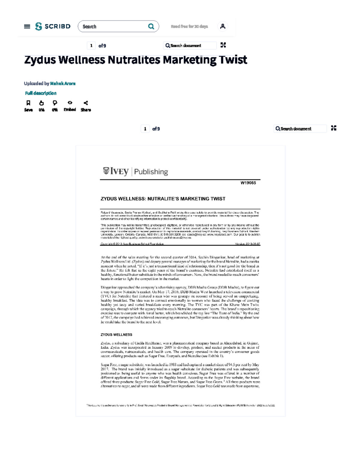 Zydus Wellness Nutralite's Marketing Twist - Business Model Innovation ...