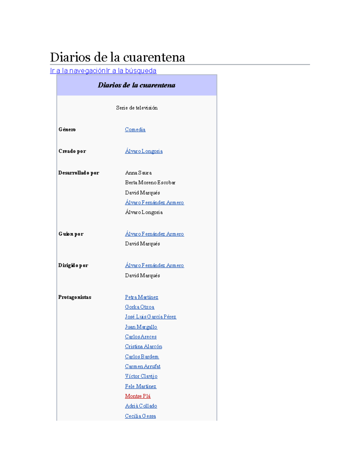 Diarios de la cuarentena - Aguilar, interpretado por Joven Dolores ...