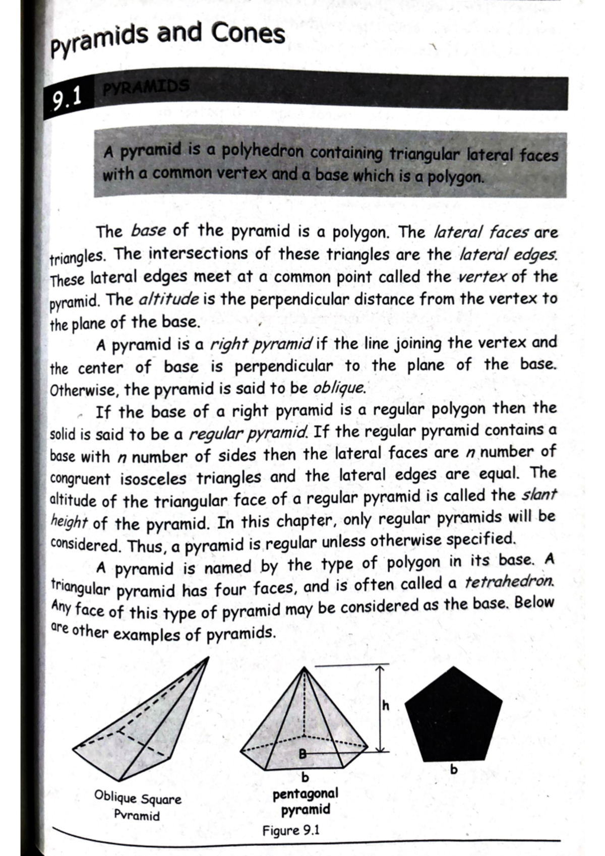 Lesson 2 Pyramid and Cones Finals - Civil Engineering - Studocu