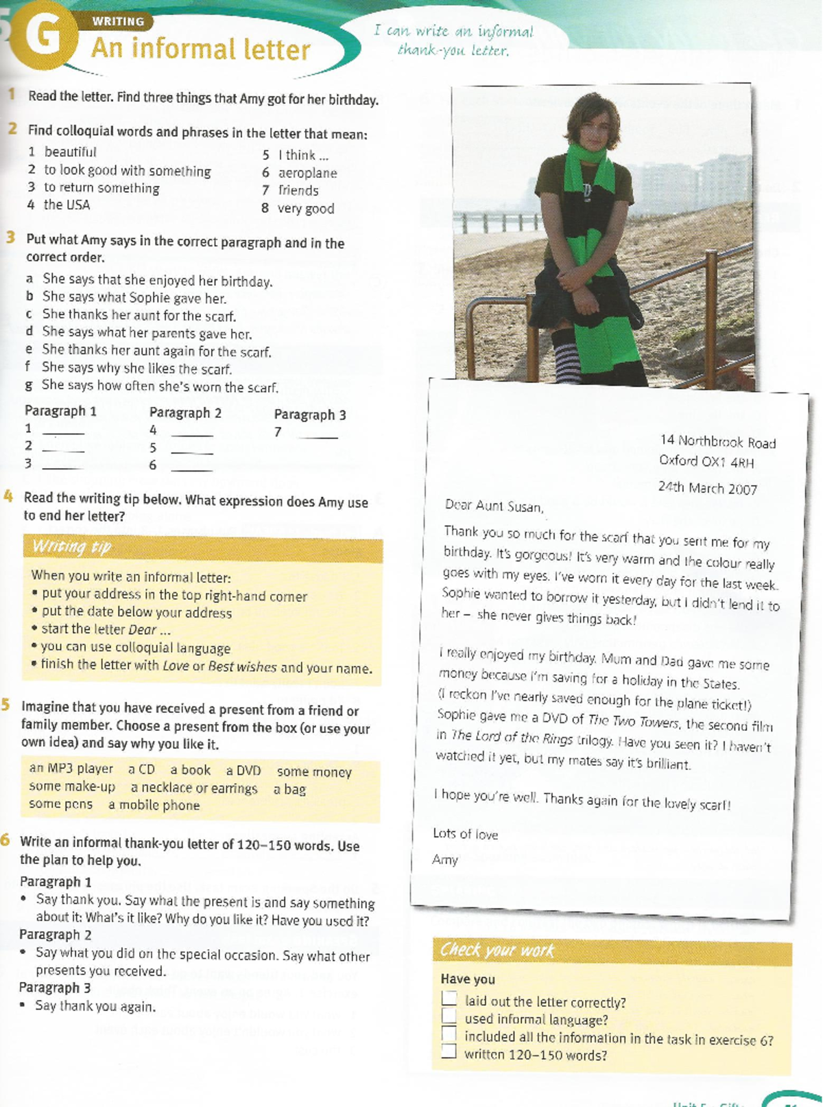 Informal-letter - Preparación inglés - Inglés I - Studocu