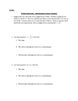 Pre Calculus Summer PREview 2020 - RIVER HILL HIGH SCHOOL PreCalculus ...