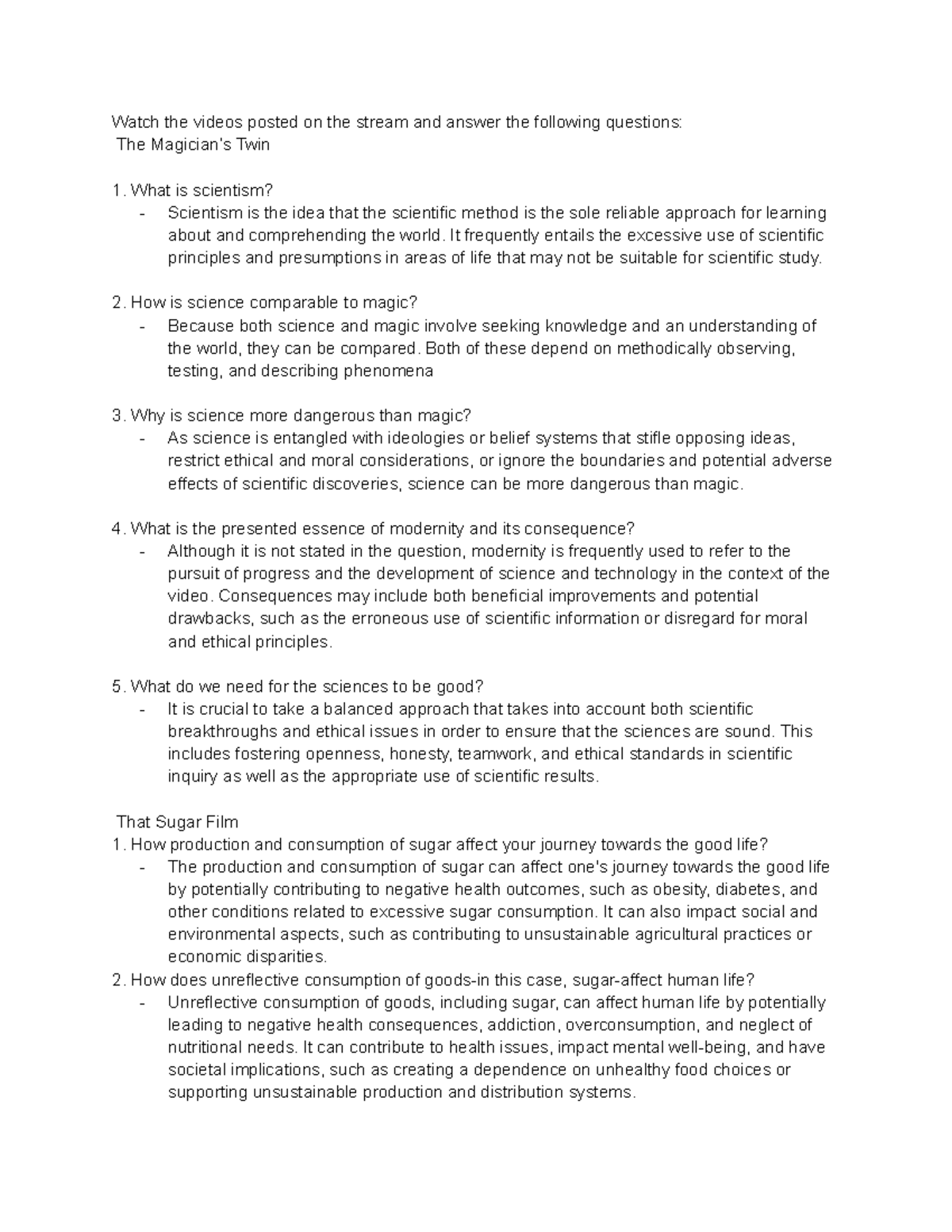 Hdjdjxjdjsjsjsjsjsj - Watch the videos posted on the stream and answer ...