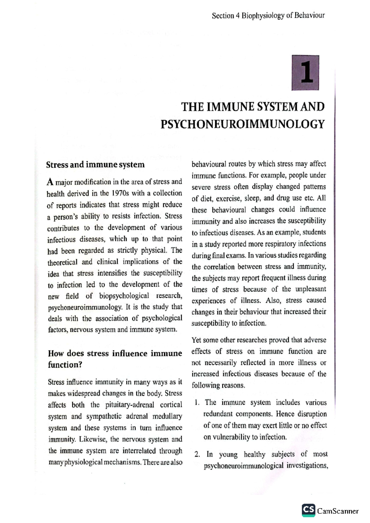 The immune system and Psychomeuroimmunology - Corporate law , social ...