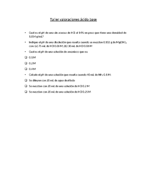 Practica 4 - Acidimetría Y Alcalimetria – Determinación DE Hidróxido DE ...