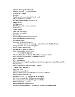 Drug list Updated - Pharmacology Medication List For each drug, know ...