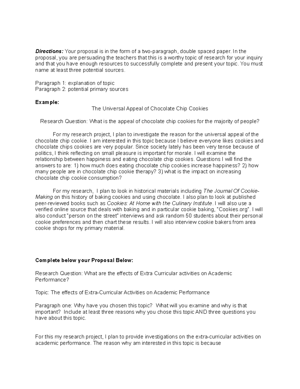 Document 4 - notes for notes for class that assist students in reading ...