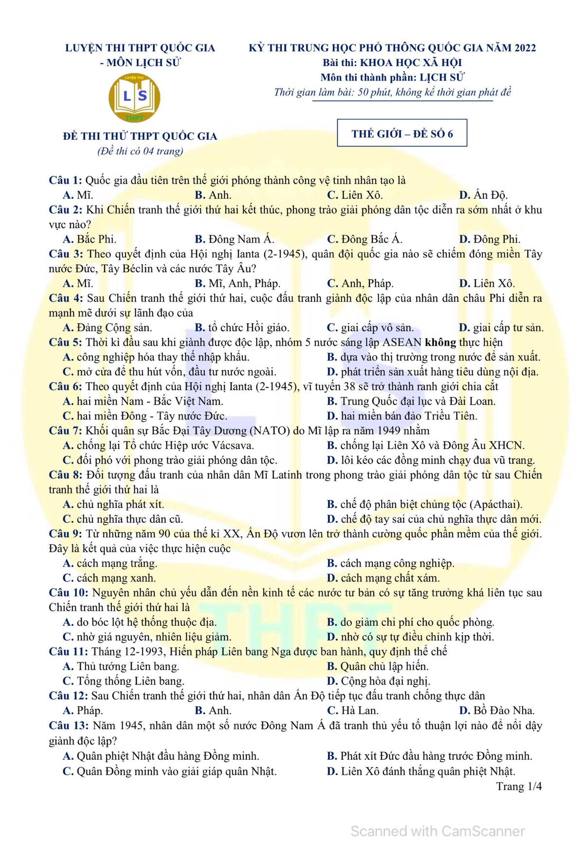 LSTG Đ s 6 - lstg - Lịch sử Đảng - Studocu