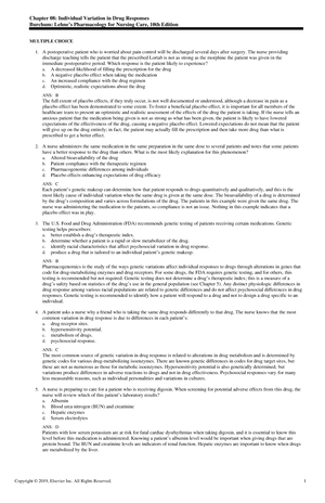 Exam View - Chapter 010 - practice questions - Copyright © 2019 ...