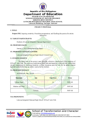 Lesson Exemplar-BPP-G7- Mrmendoza - LESSON EXEMPLAR School Lutucan INHS ...