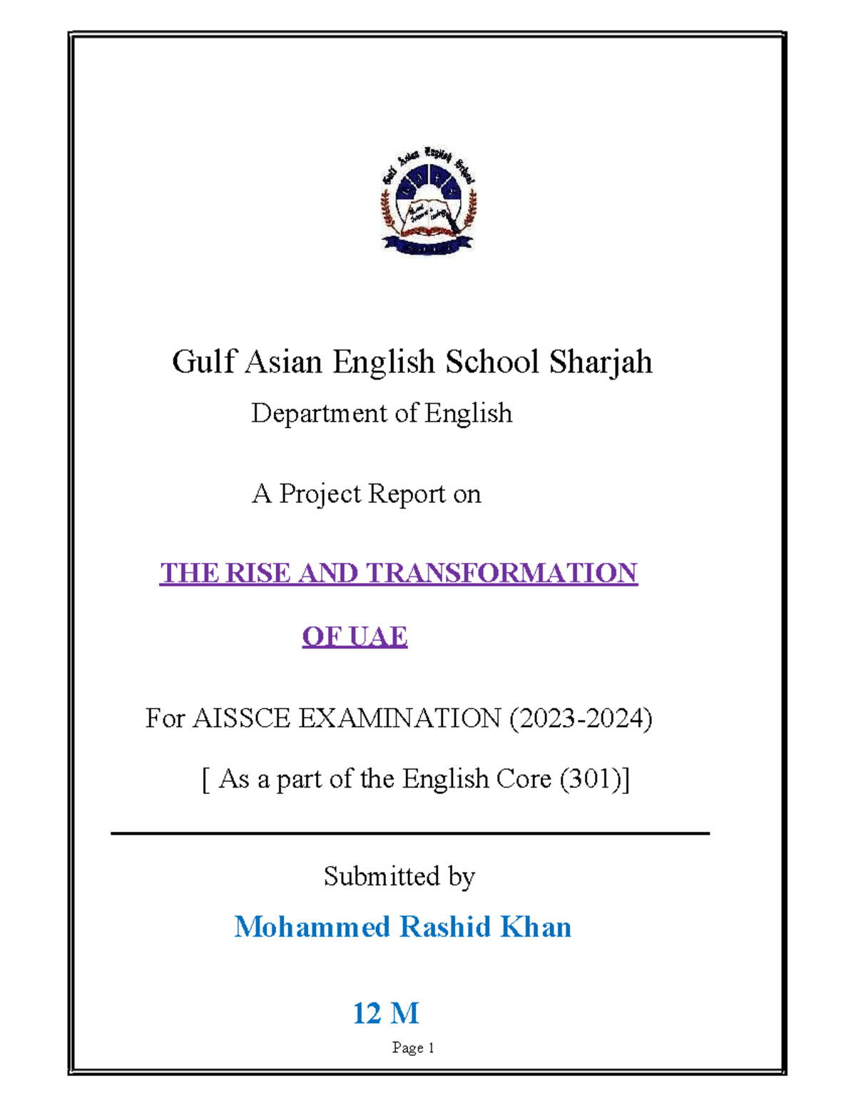 English ASL Project- Podcast 2023-24 - Gulf Asian English School ...