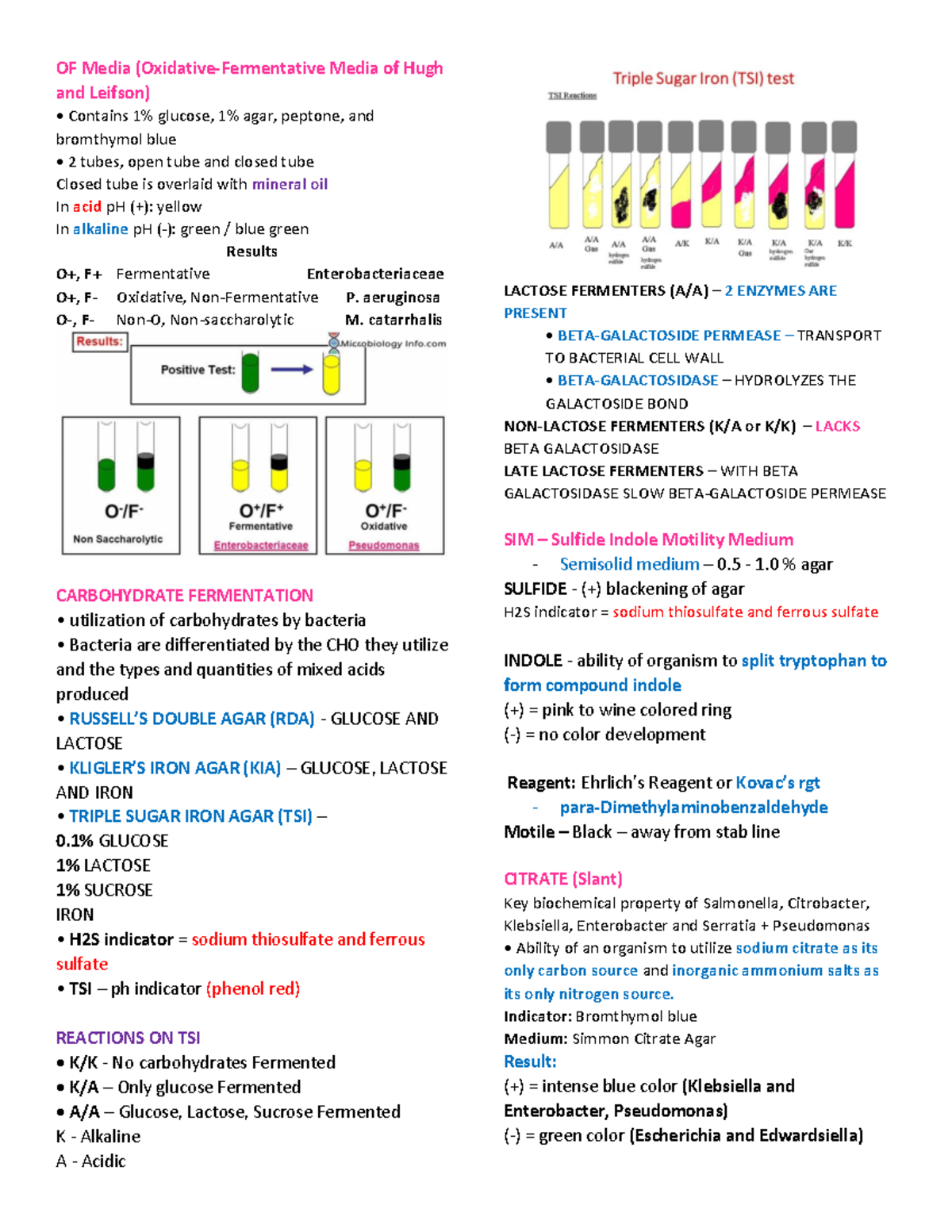 Biochem Test - Medical Technology - Studocu