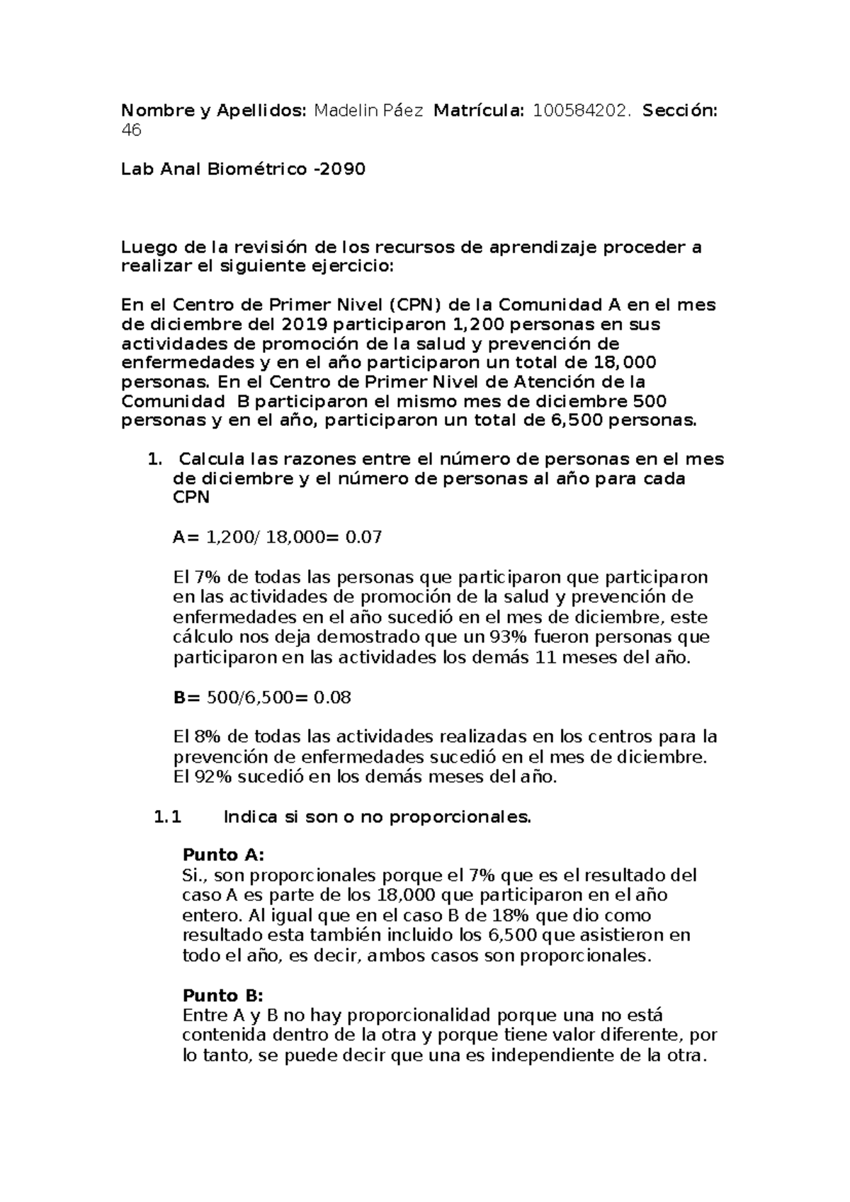 Unidad 3 lab - Apuntes - Nombre y Apellidos: Madelin Páez Matrícula ...