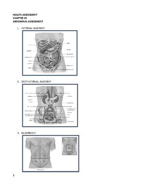 20 - Heart AND NECK Vessels - BOR - HEALTH ASSESSMENT CHAPTER 20 HEART ...
