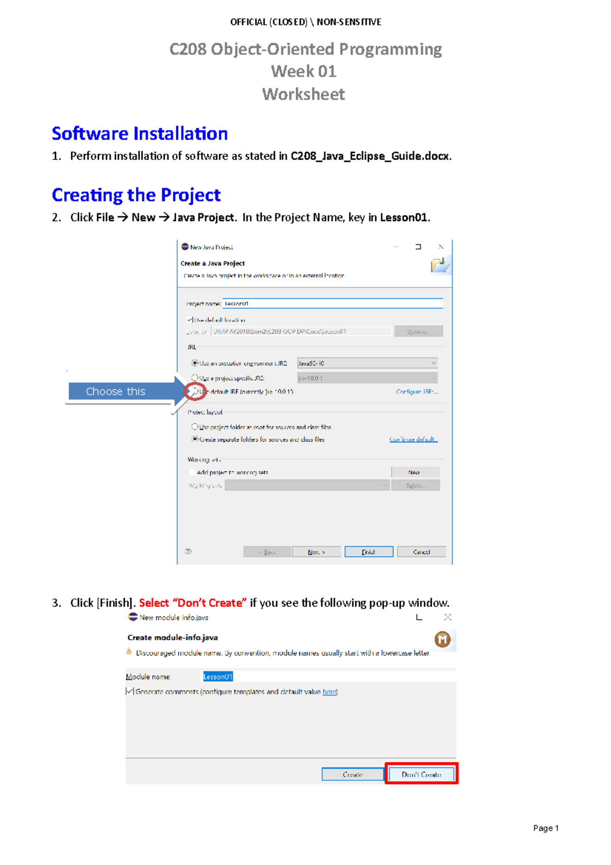 C208 L01 WS(work) - work document for c208 module - C208 Object-Oriented Programming Week 01 ...