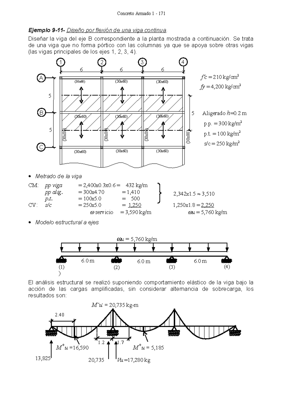 Cap09-ejem-flexion 2 - Diseño por flexion - Ejemplo 9-11- Diseño por ...