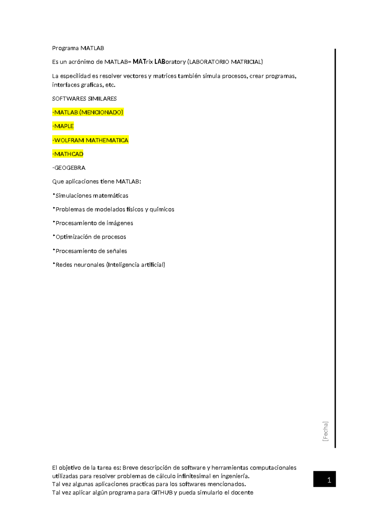 Progrma Matlab - Breve explicación sobre programas para calculo 2 ...