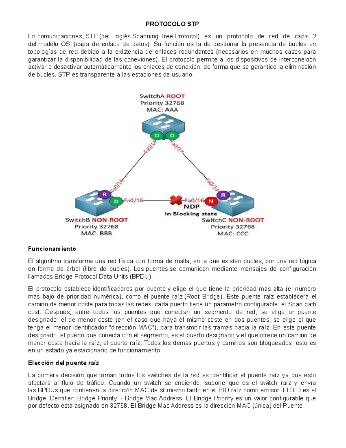 Protocolo STP - PROTOCOLO STP En comunicaciones, STP (del inglés ...