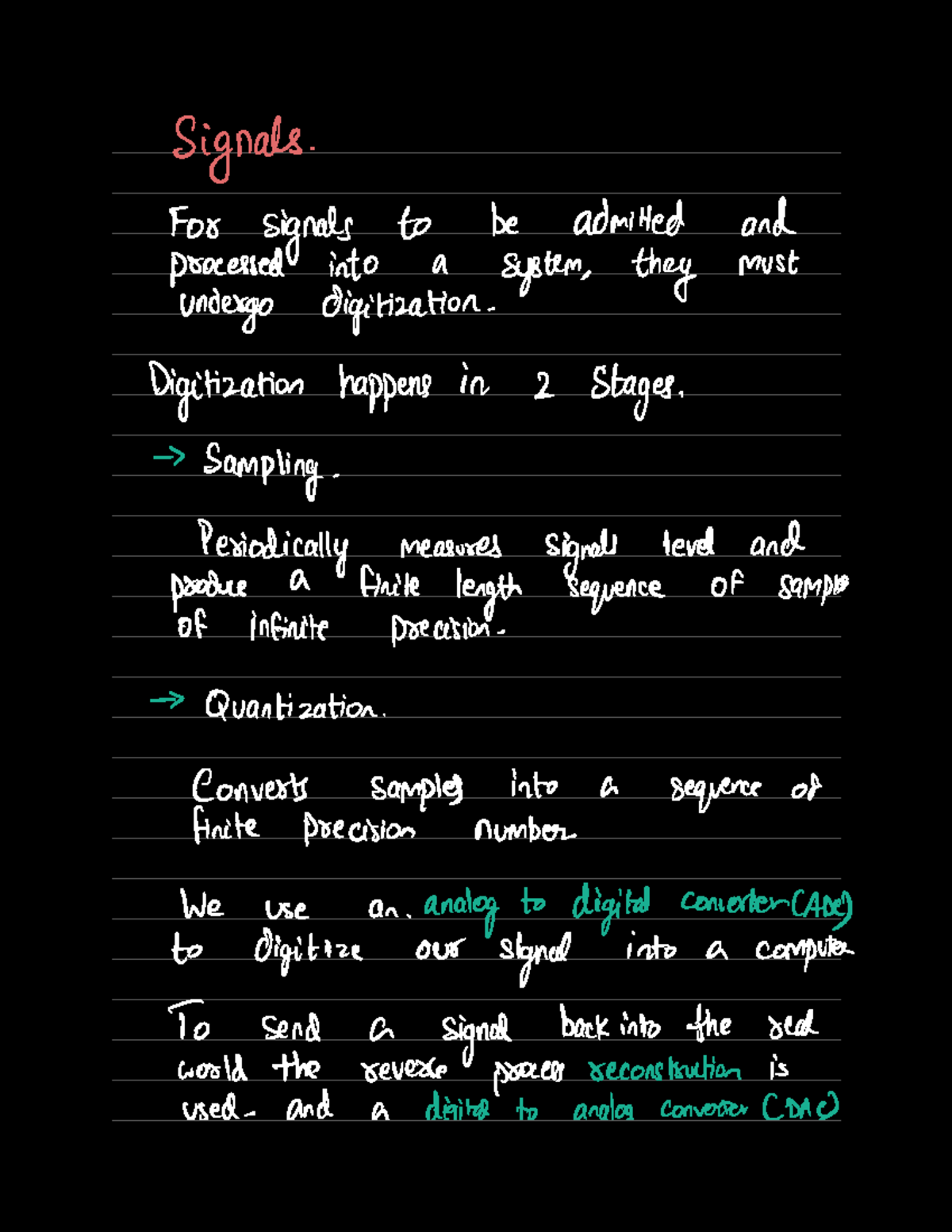 Chapter 2 signals - Signals For signals to be admitted and processed into a system ####### they ...