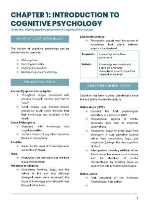 Decision Making and Reasoning Summary - Cognitive Psychology: Decision ...