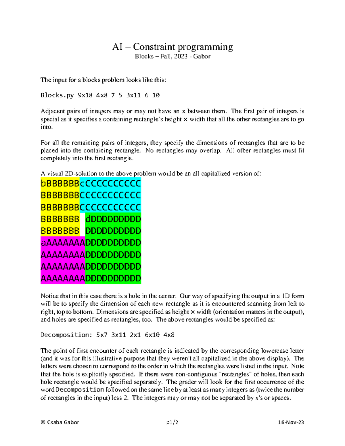 Blockslab - asd - © Csaba Gabor p 1 / 2 16 - Nov- 23 AI – Constraint ...